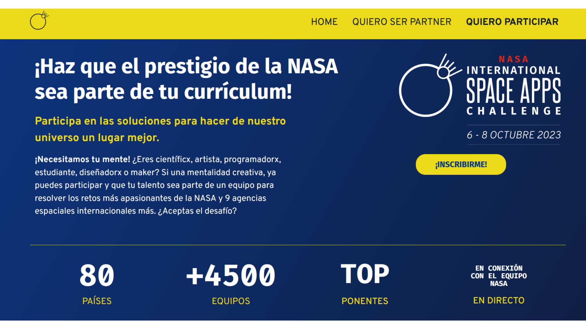 La NASA trae a Málaga el mayor ‘hackathon’ del mundo: el ‘Space Apps ...